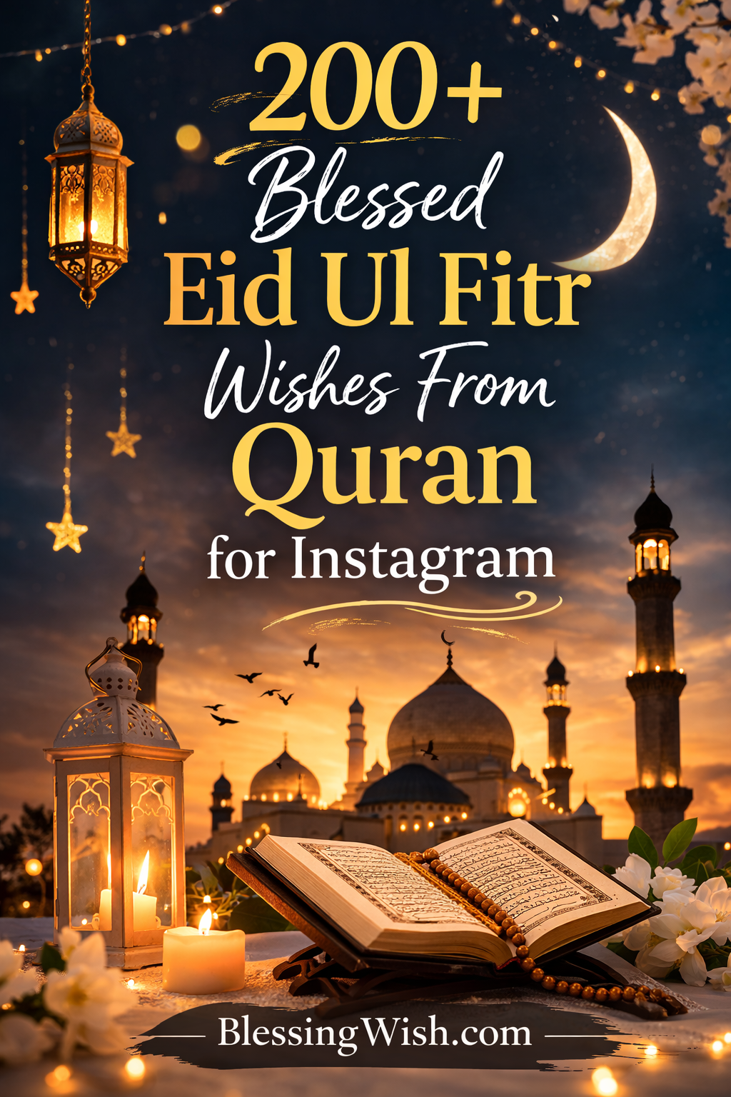 200+ Blessed Eid Ul Fitr Wishes From Quran For Instagram - Blessing Wish